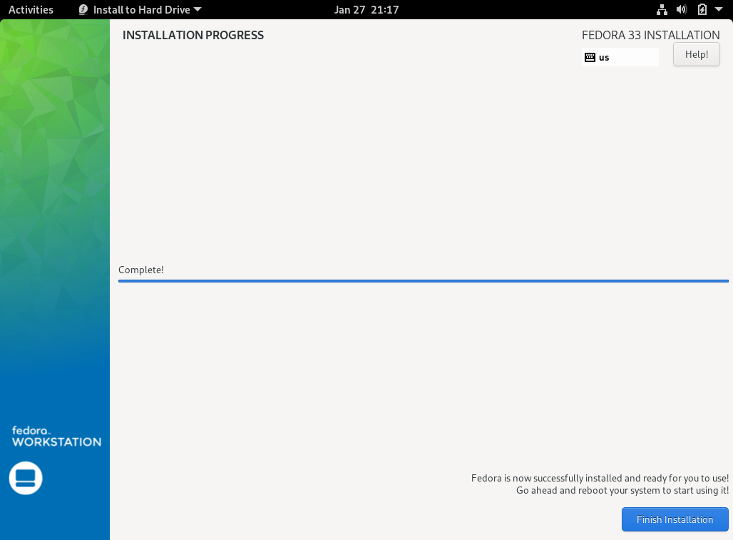 How to install Fedora 33 Workstation – BuildItLinux